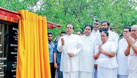 President Lays Foundation Stone For ‘pandith Amaradeva Sangeetha