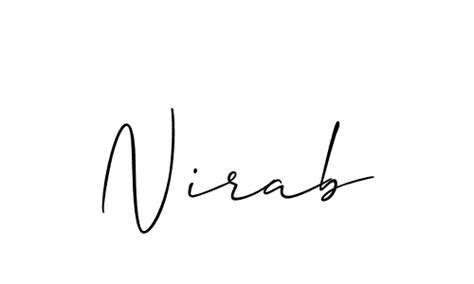 73 Nirab Name Signature Style Ideas Special Esignature