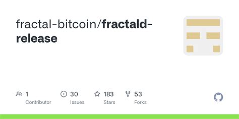 Releases · Fractal Bitcoinfractald Release · Github