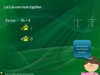 Applying The Distributive Property By Focus On The Learning TPT