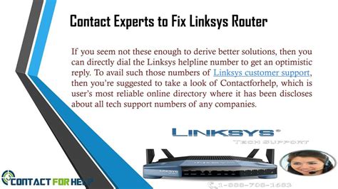 Ppt Contact For Help â€“ Steps Of Secure Linksys Router Powerpoint Presentation Id 7845017