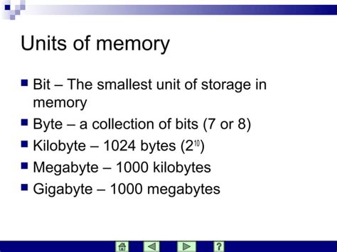 Basic Components Memory PPS