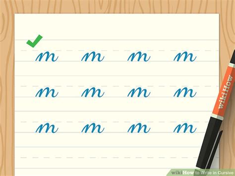 How To Write In Cursive With Pictures WikiHow