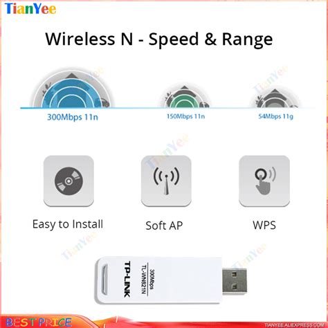 Tp Link Tl Wn N Mbps G Adapter Wifi Networ Vicedeal