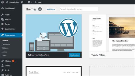 a compiled version of foundationpress with css files