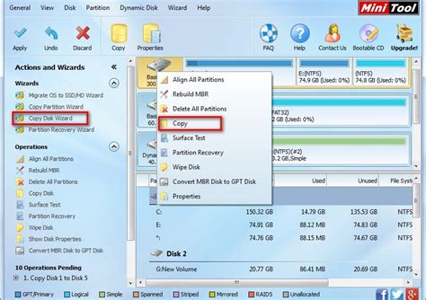 [software] Clone Hdd สำเนาฮาร์ดดิสก์ด้วย Minitool Partition Wizard Notebookspec