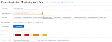 Create An Alert Rule For Application Monitoring And Manage Alert