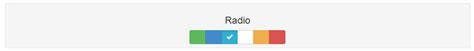 Bootstrap Radio Button Style DesignersLib