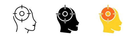 Premium Vector Aim Set Icon Optics Sniper Aim Pointer Weapon Military Futuristic Sights Weapon