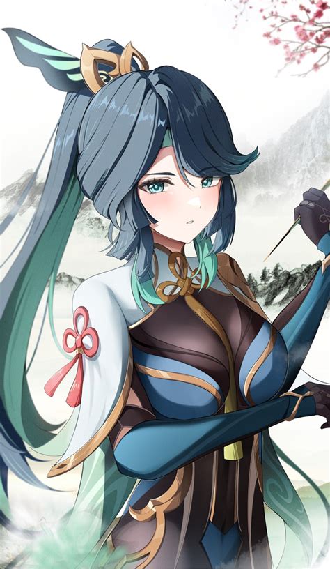 Xianyun Genshin Impact Drawn By Yeni1871 Danbooru