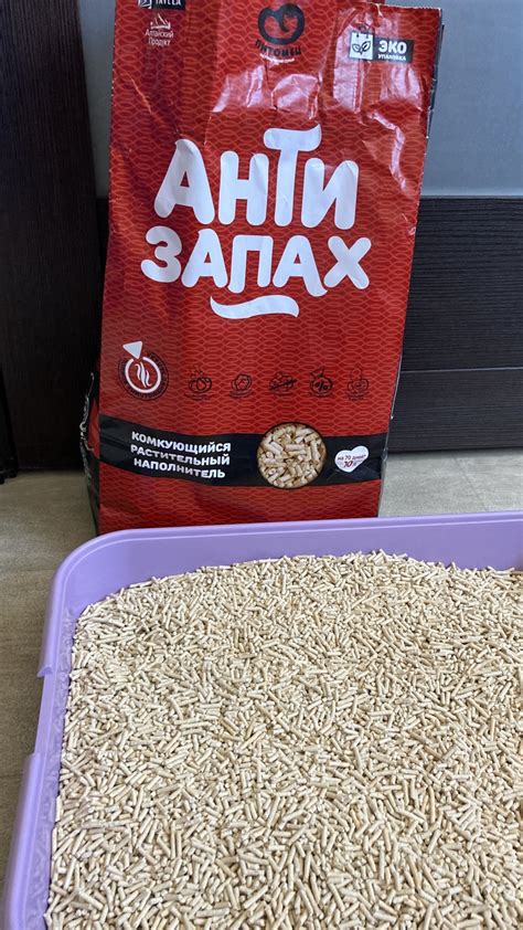 Наполнитель для кошачьего туалета Питомец Антизапах «Всем советую отзывы