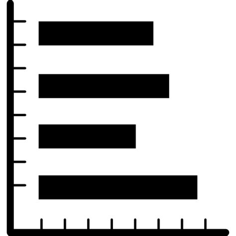 Vertical Data Bars Graphic Icon