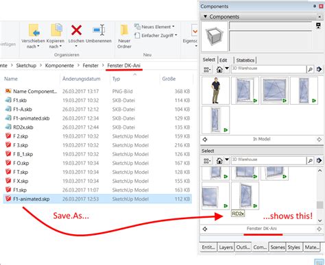 Dc Renaming Components Dynamic Components Sketchup Community