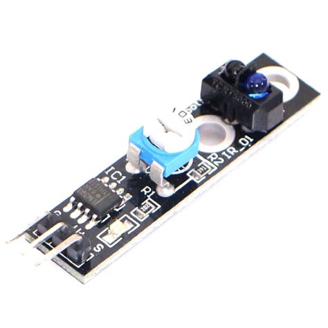Infrared Tracking Sensor For Intelligent Vehicle Black And White Line