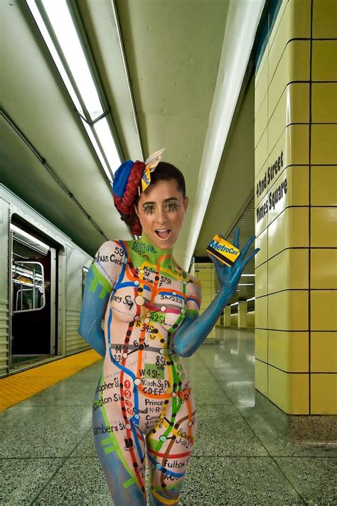 Pin On Body Paint Art