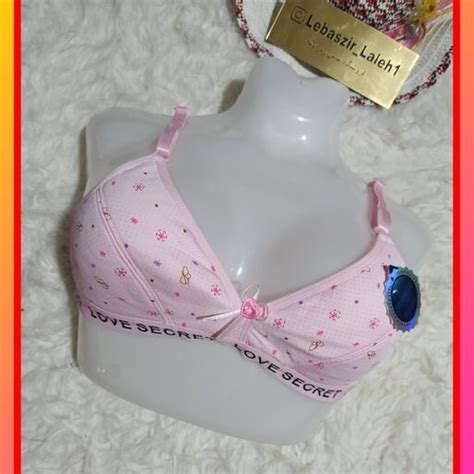 خرید و قیمت سوتین تک دخترانه طرح دار کش اسپرت تمام نخ سایز کوچیک ترب