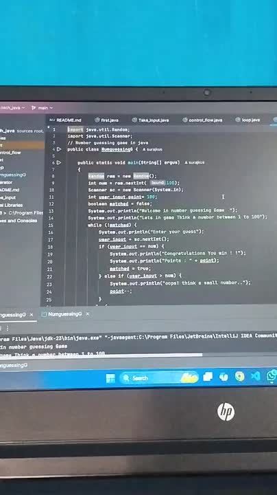 Java Coding Beginnerproject Numberguessinggame Github Suraj Kushwaha