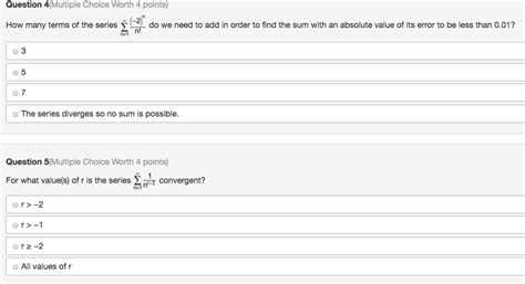 Solved Question 4multiple Choice Worth 4 Points How Many