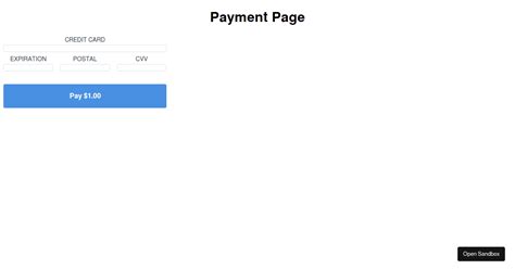 react square payment form examples codesandbox