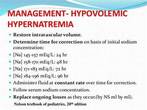 Hypernatremia