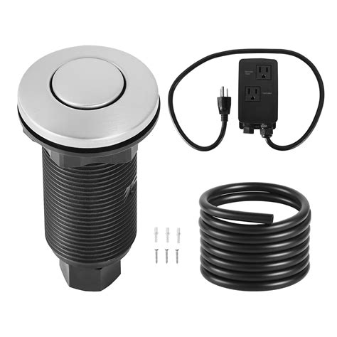 Vevor Garbage Disposal Air Switch Kit Dual Outlet Sink Top Air Switch