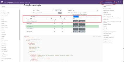 Table Header Not Showing Using Fields Element In V200 Rc28 · Issue