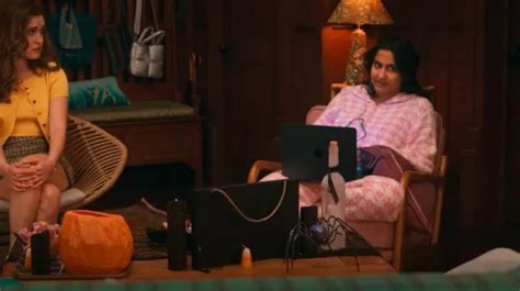 Skims Knit Unisex Onesie In Petal Houndstooth Worn By Bela Malhotra