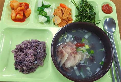 [대구 단체급식 위탁급식] 오늘의 메뉴 순대 돼지국밥 네이버 블로그