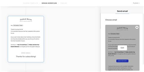 How To Copy An Email From A Workflow To Use As An Email Blast In