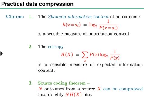 [information Theory] L5 Entropy And Data Compression Iv Shannons