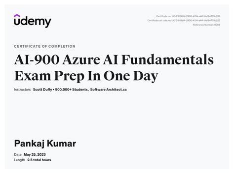 Pankaj Kumar On Linkedin Udemy Course Completion Certificate