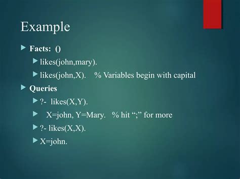 Prolog Ppt Ppt Programming Languages Computing