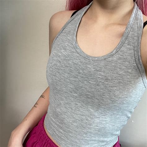 [기모 국내제작] 홀터넥 나시 크롭 레이어드 에이블리