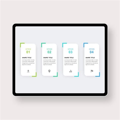 Basic Contents Box Array Powerpoint Templates Powerpoint Free