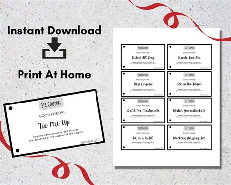 Sex Coupon Book Adult Coupon Book Sex Coupons For Him Sex Coupons For Her Couples Gifts Naughty