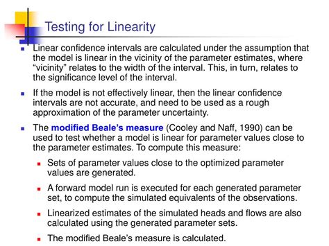 PPT Testing Model Linearity PowerPoint Presentation Free Download ID