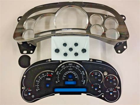 Cadillac Escalade Gauge Cluster Upgrade Kit Silverado Tahoe 2003 04 05 06 Gas For Sale Emgcartech