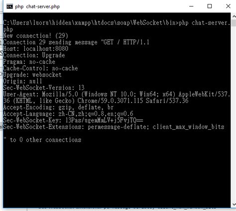 Php Websocket Fail In Establishing Connection Under Ratchet Stack
