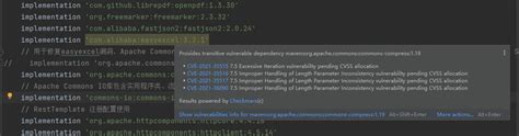 依赖monscommons Compress119 漏洞 · Issue 2992 · Alibabaeasyexcel · Github