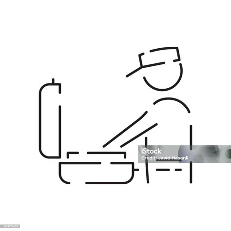 공항 노선 아이콘입니다 교통 개요 벡터 여름 여행 및 비행기 비행 개념에 대한 스톡 벡터 아트 및 기타 이미지 개념 검은색 공항 Istock