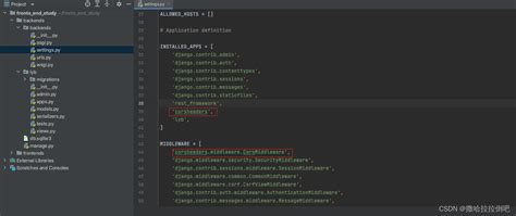vue3 django elementplus 前后端分离项目开发实例 上）：后端开发 开发django vue3 element plus项目 csdn博客