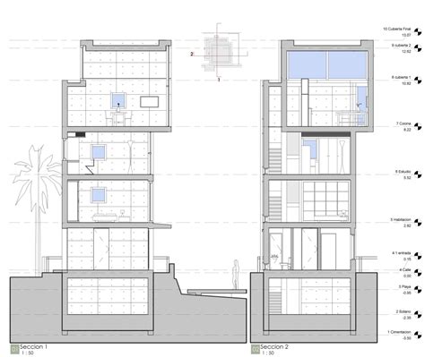 House 4×4 By Tadao Ando Sections Interior And Exterior Design