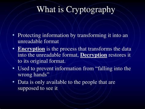 PPT Information Hiding Cryptography Steganography PowerPoint
