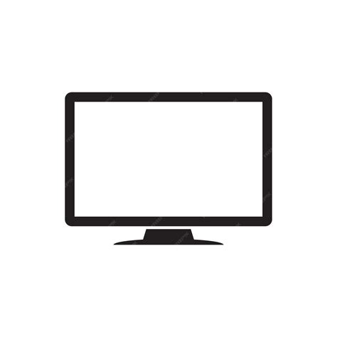 Premium Vector Monitor Icon Illustration