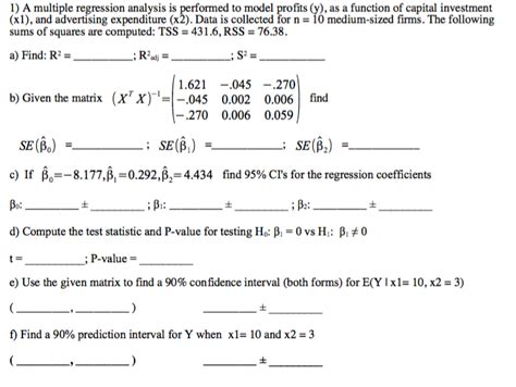Use R Code To Find Answers And Show Me Input And Chegg Com