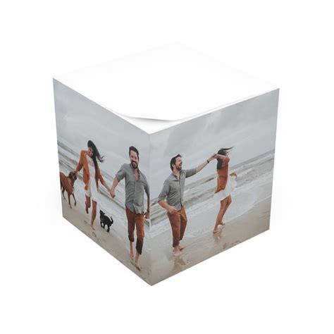 Personalized Note Cube With Your Cherished Memories On All Sides Personalized Sticky Notes