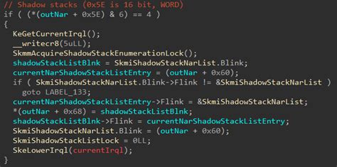 Exploit Development Investigating Kernel Mode Shadow Stacks On Windows Connor Mcgarrs Blog
