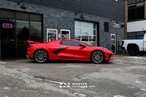 2024 Chevrolet Corvette C8 Xpel Ppf Window Film Ceramic Coating