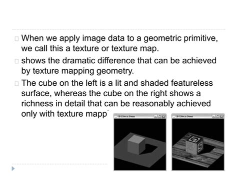 Opengl Texturing Pptx 3 D Graphics Computer Software And Applications