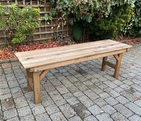 Form Bench Made To Fit Our 6ft Table Available In 2 Sizes And Available As A Set With Our 6ft